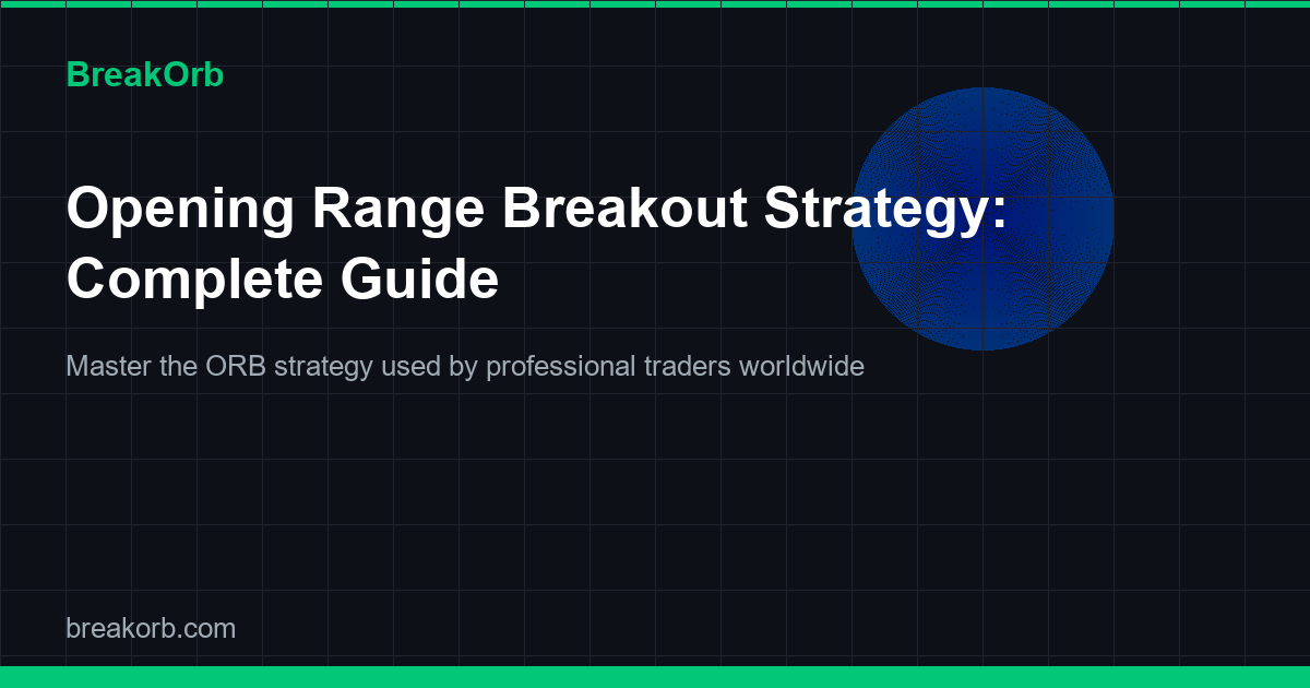 Opening Range Breakout Strategy Guide 2026 | BreakOrb
